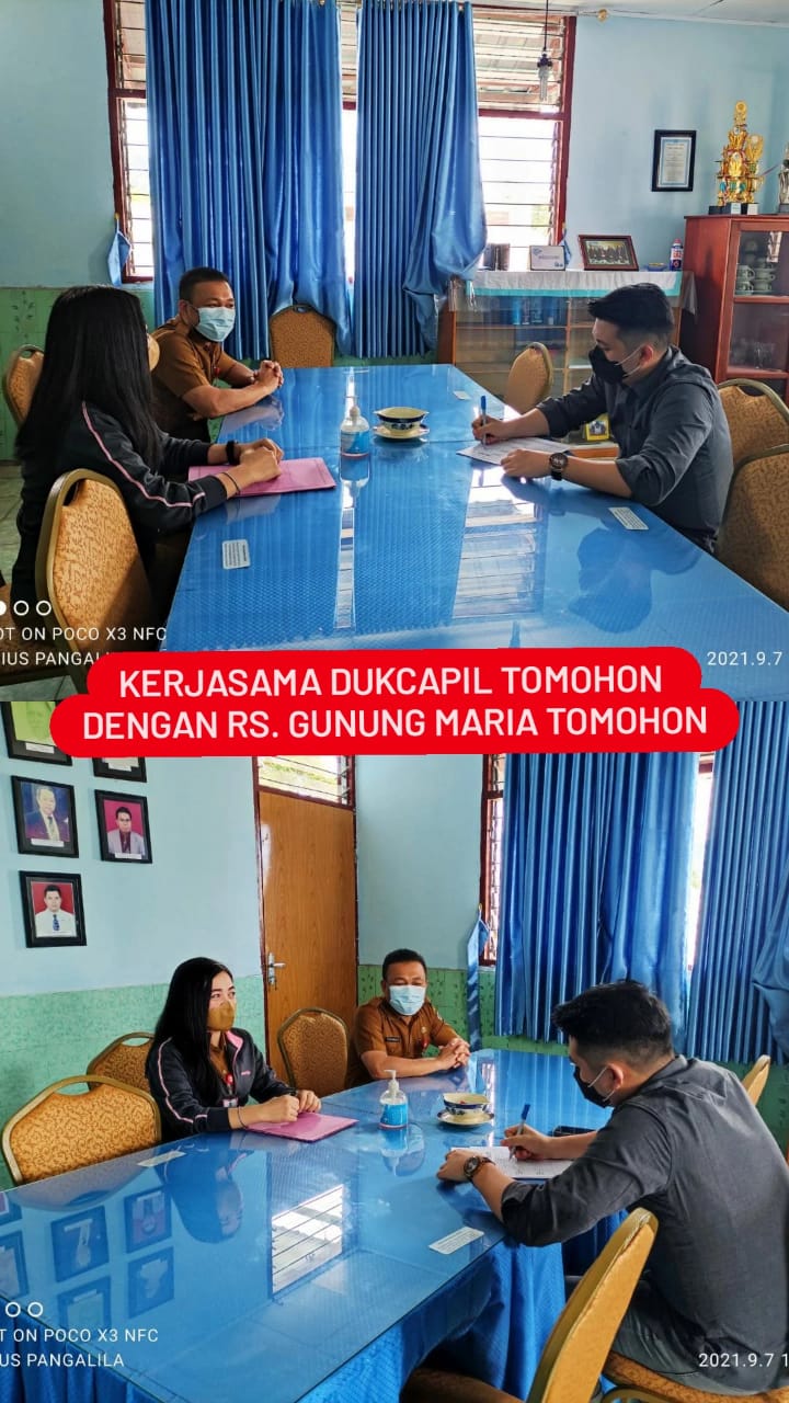 Kerjasama dengan RS. Bethesda, RS. Gunung Maria dan PKM Matani Tomohon ...