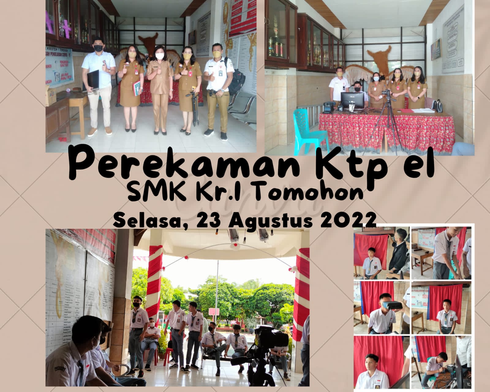 Jebol Perekaman KTP-el SMK Kristen 1 Tomohon – Disdukcapil Kota Tomohon